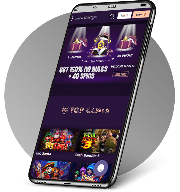 Velvet Spin No Deposit Bonuses - 30 Free Spins - Vegas Lux